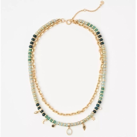LOFT | Jewelry | Loft Festive Layered Necklace | Poshmark